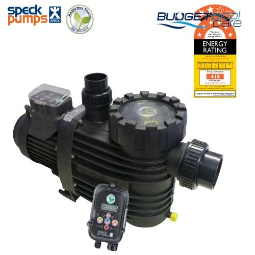 SPECK BADU ECO TOUCH VARIABLE SPEED POOL PUMP - 8 Star Rating (retrofi at Budget Pool Care