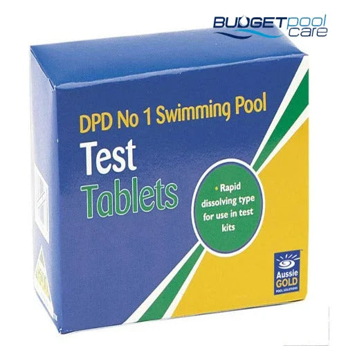 Aussie Gold Test Tablets DPD #1 | 10 x 10 Tablet Pool Strips (1000 pac ...
