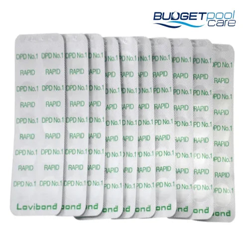 Aussie Gold Test Tablets DPD #1 | 10 x 10 Tablet Pool Strips (1000 pac ...