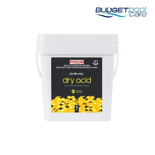 DRY ACID PURAWAY 5KG at Budget Pool Care