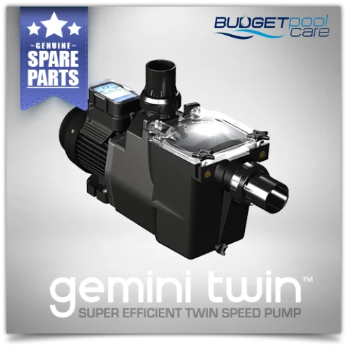 Gemini Twin Speed Pumps Spare Parts at Budget Pool Care