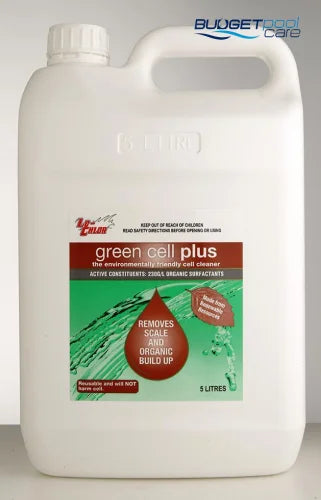 GREEN CELL PLUS LO CHLOR 5L at Budget Pool Care