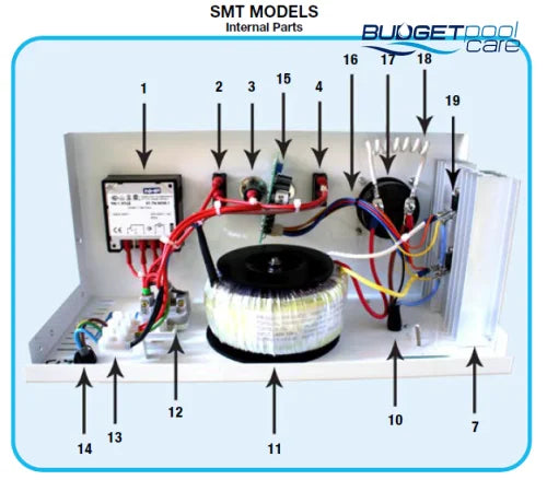 Saltmate RP/SMT Chlorinator Spare Parts at Budget Pool Care