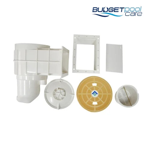 SKIMMER BOX QUIPTRON W/EXT THROAT at Budget Pool Care