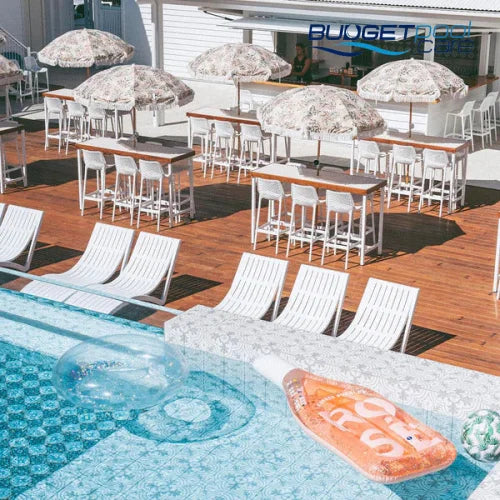 Sunnylife Lie On Float Rose Bottle at Budget Pool Care