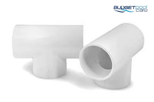 TEE VINIDEX PVC 65MM at Budget Pool Care